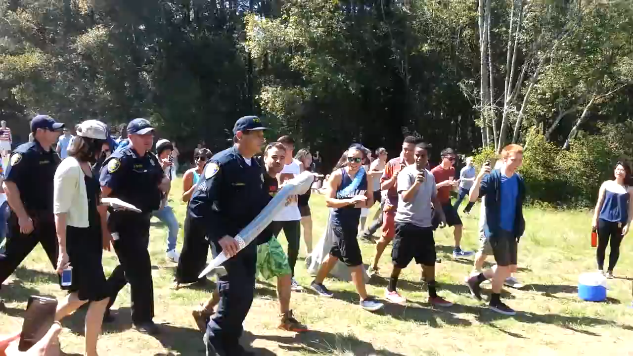 2 Pound Joint Taken By Cops - 94.3 KILO