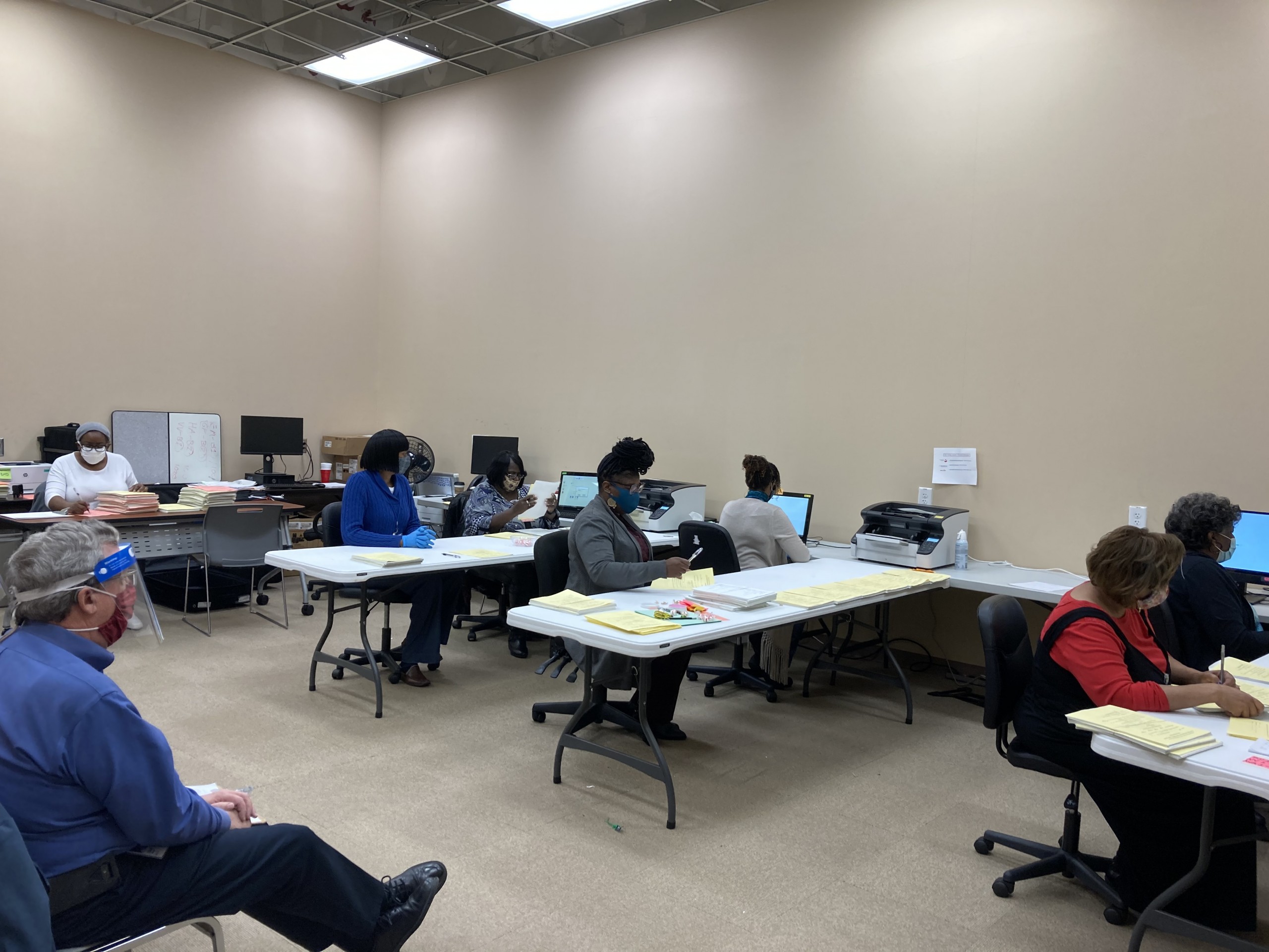 Local elections offices continue recount while preparing for runoff ...