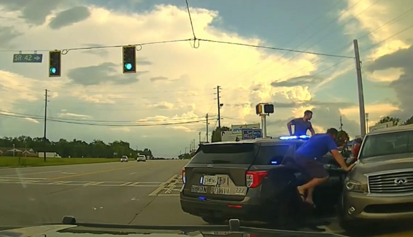 VIDEO: Byron police chase involving reckless driver with small child in ...