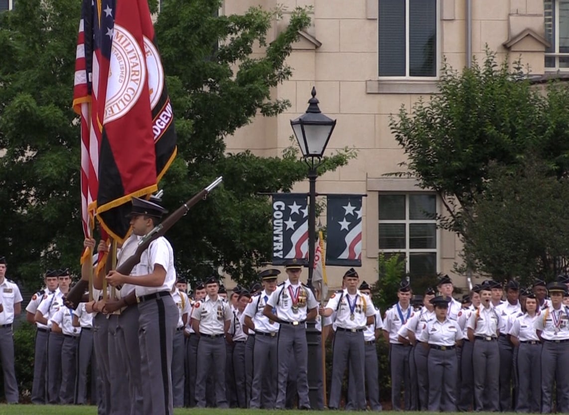 Georgia Military College commemorates veterans with early Memorial Day ...