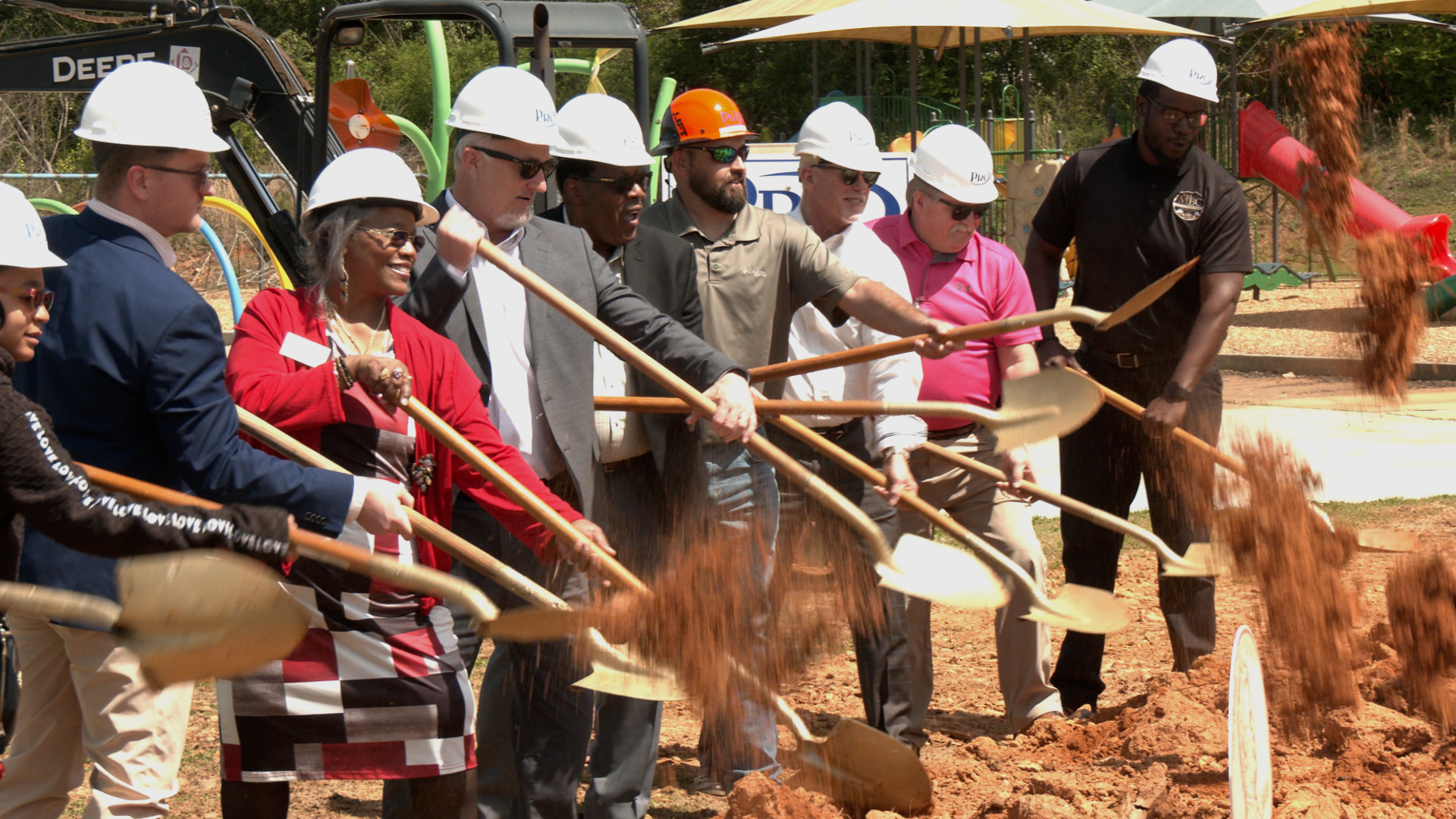 Ground breaks for the start of Phase 3 of improvements at Filmore ...