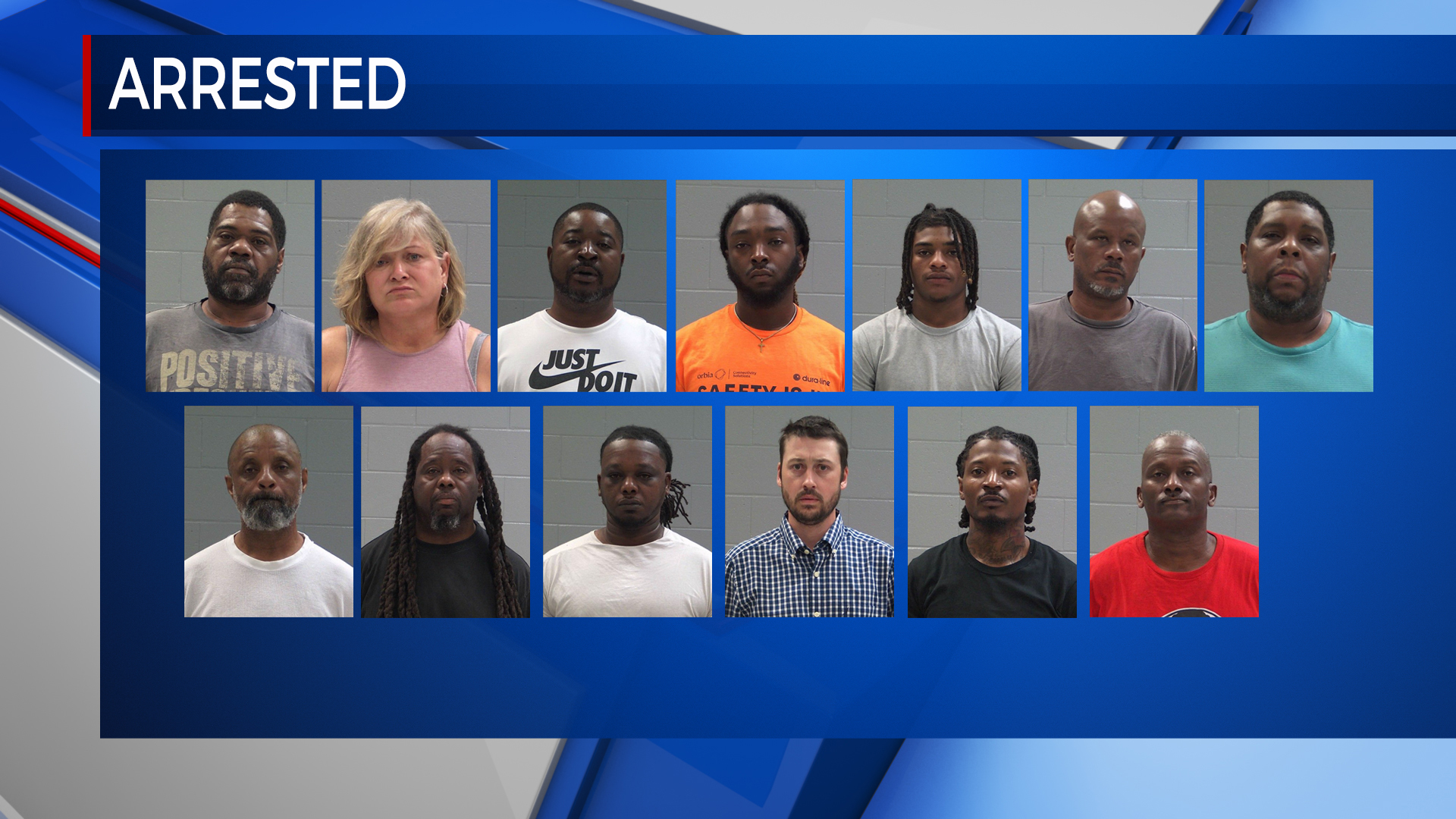 13 arrested, 2 wanted in multi-agency drug investigation in ...