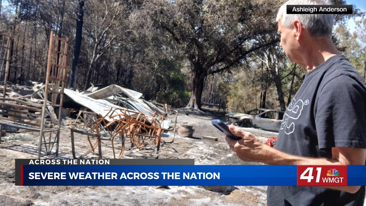 South Georgia wildfires displace families as record drought fuels ...