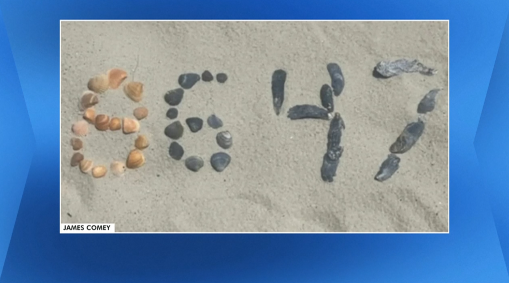 James Comey indicted over Instagram post involving seashell image ...