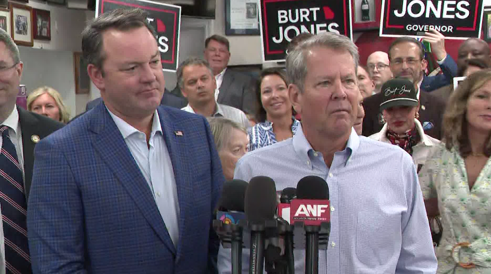 Kemp supports Burt Jones in Georgia governor race - 41NBC News | WMGT-DT