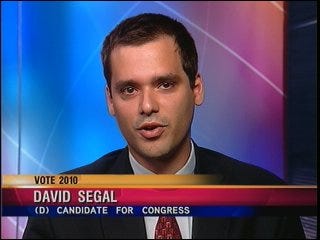 IN THE STUDIO: David Segal, Candidate for Congress