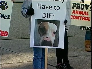 Protest Claims Dog was Wrongfully Put Down
