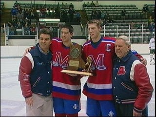 Mount St. Charles Makes It Four Straight Hockey Titles