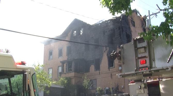 Fire Displaces Residents of Woonsocket Home