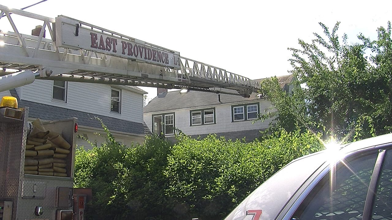 Crews evacuate home during East Providence fire