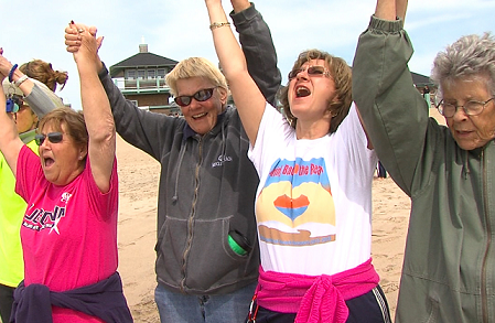 Misquamicut comes together to join hands and celebrate