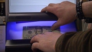 Counterfeit money working its way through the Northeast