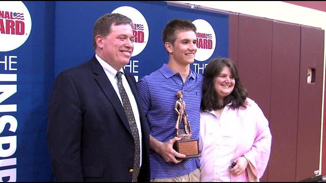 East Greenwich Star Andrew Miner One Of 15 in the Country to Win