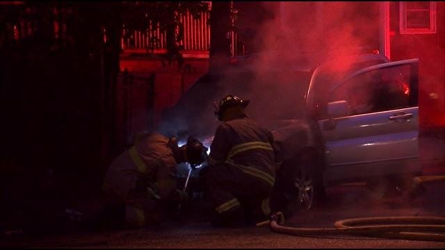 Car fire under investigation