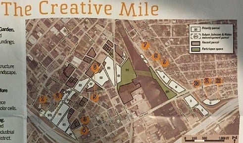 Creative Mile unveiled on 195 land