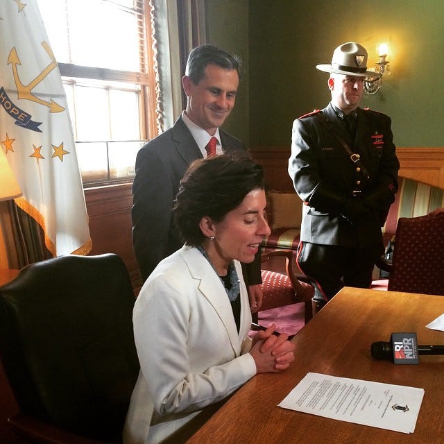 Governor Raimondo Lays Out Her Agenda as Governor