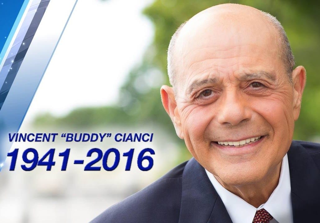 Vincent "Buddy" Cianci passes away at 74