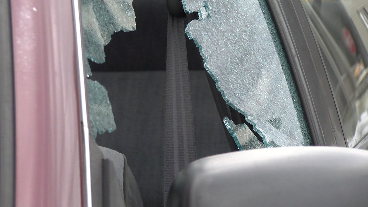 Dozens of car windows shot out with BB gun
