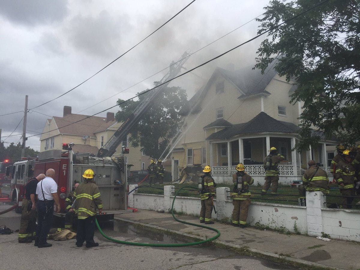 Fire in Pawtucket heavily damages home