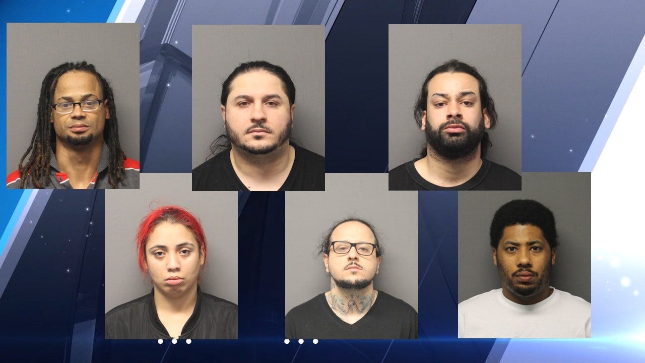 Six arrested and charged after cocaine bust in Central Falls