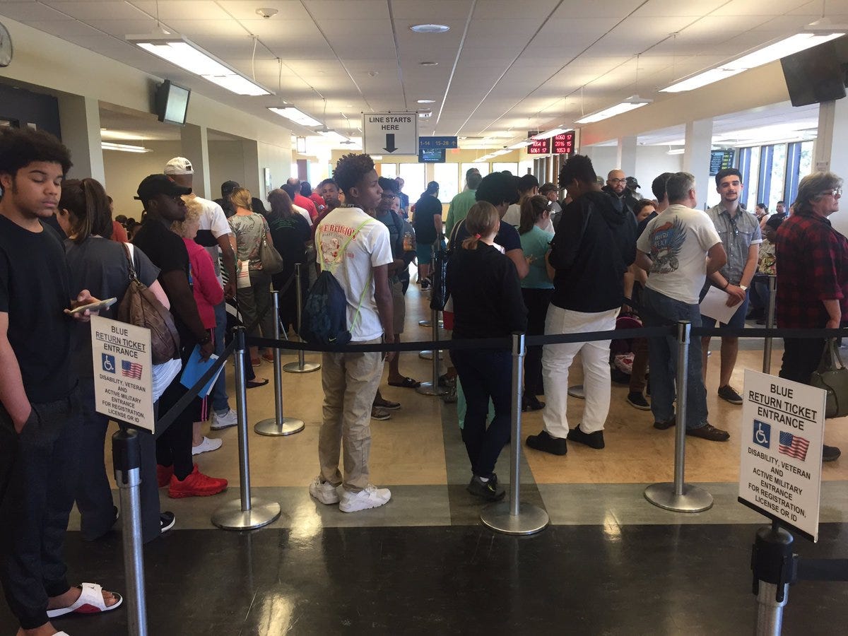 Long lines at DMV ahead of new computer system launch