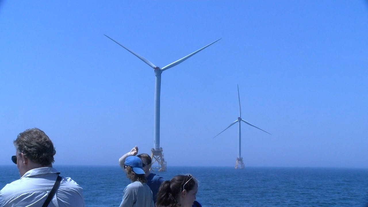 Labor Groups Tour Block Island Wind Farm