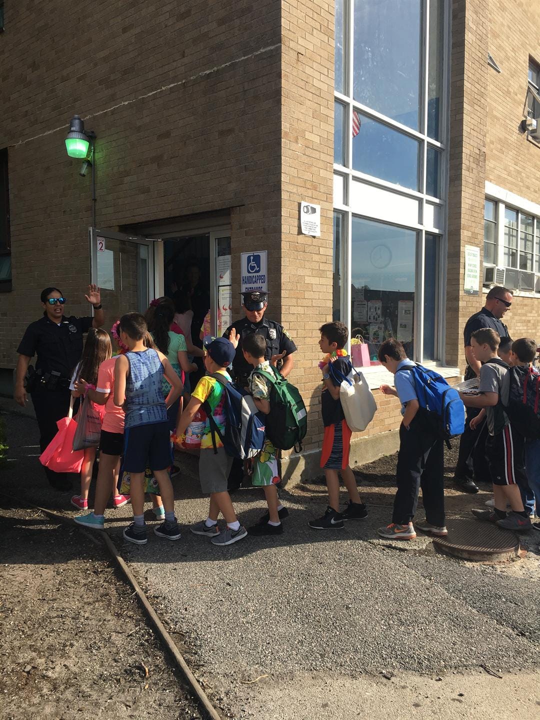 Fall River Police wish students a safe and happy summer
