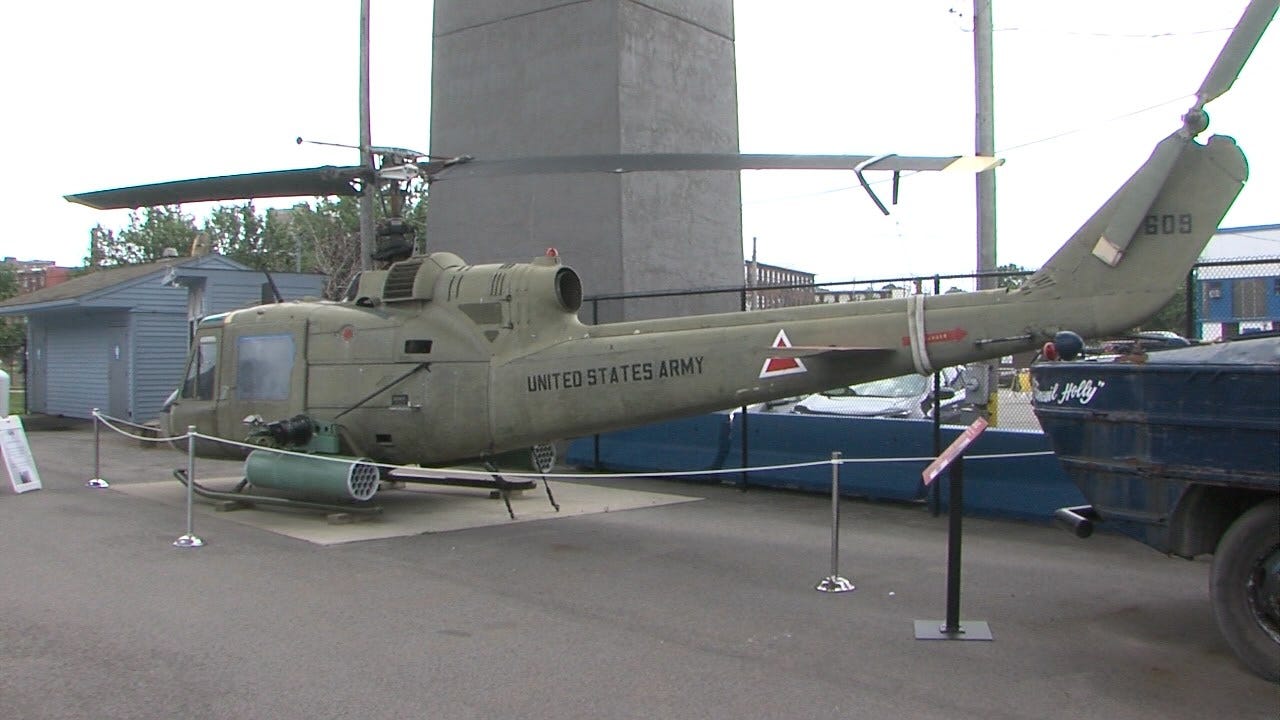 Preservation effort launched for Battleship Cove chopper