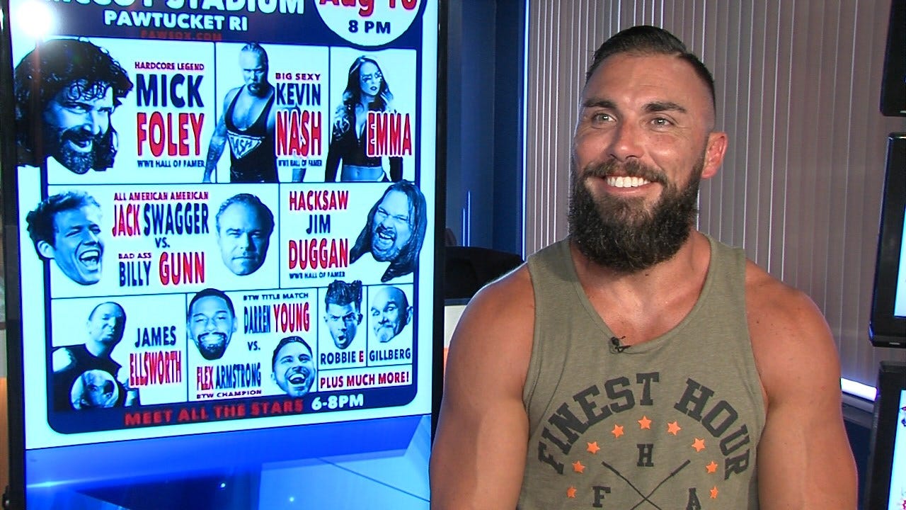 Local Wrestler Teddy Goodz Previews Big Time Wrestling At McCoy