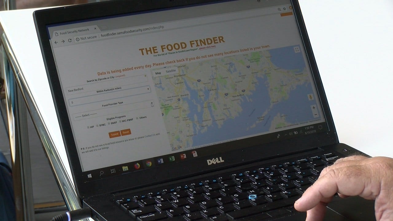 "Food Finder" app connects people in need with food in their are