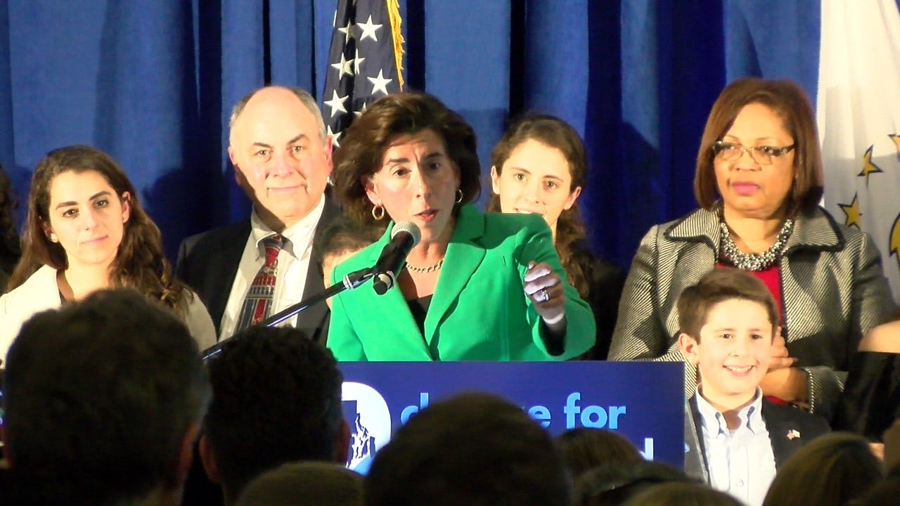 Gov. Raimondo wins 2nd term as RI Governor