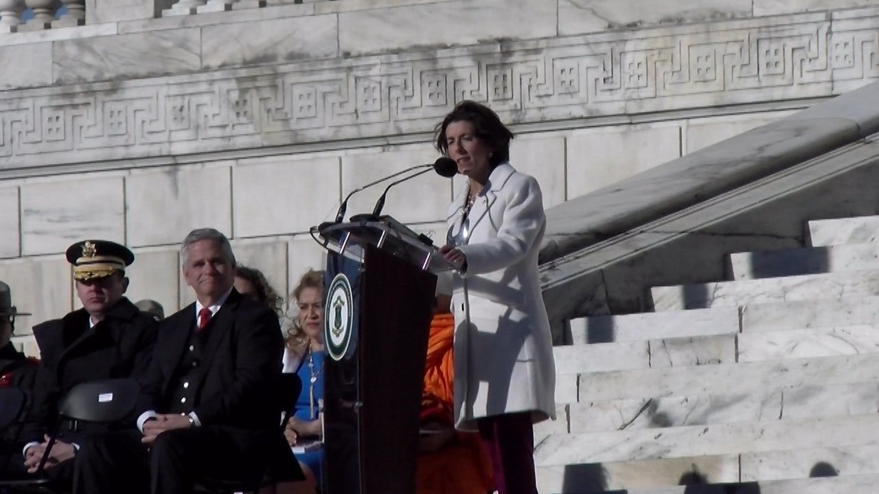 Governor Raimondo sworn in for second term