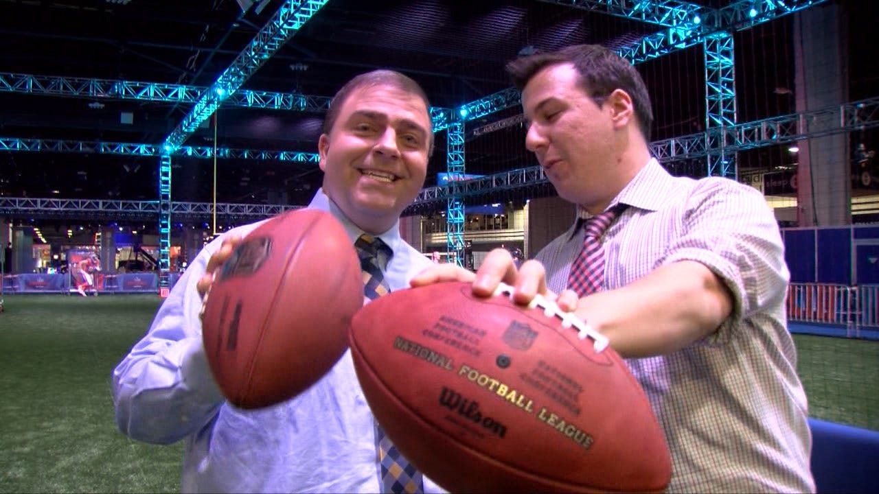 PUSH FOR SIX: The ABC6 Sports team takes part in a Super skills