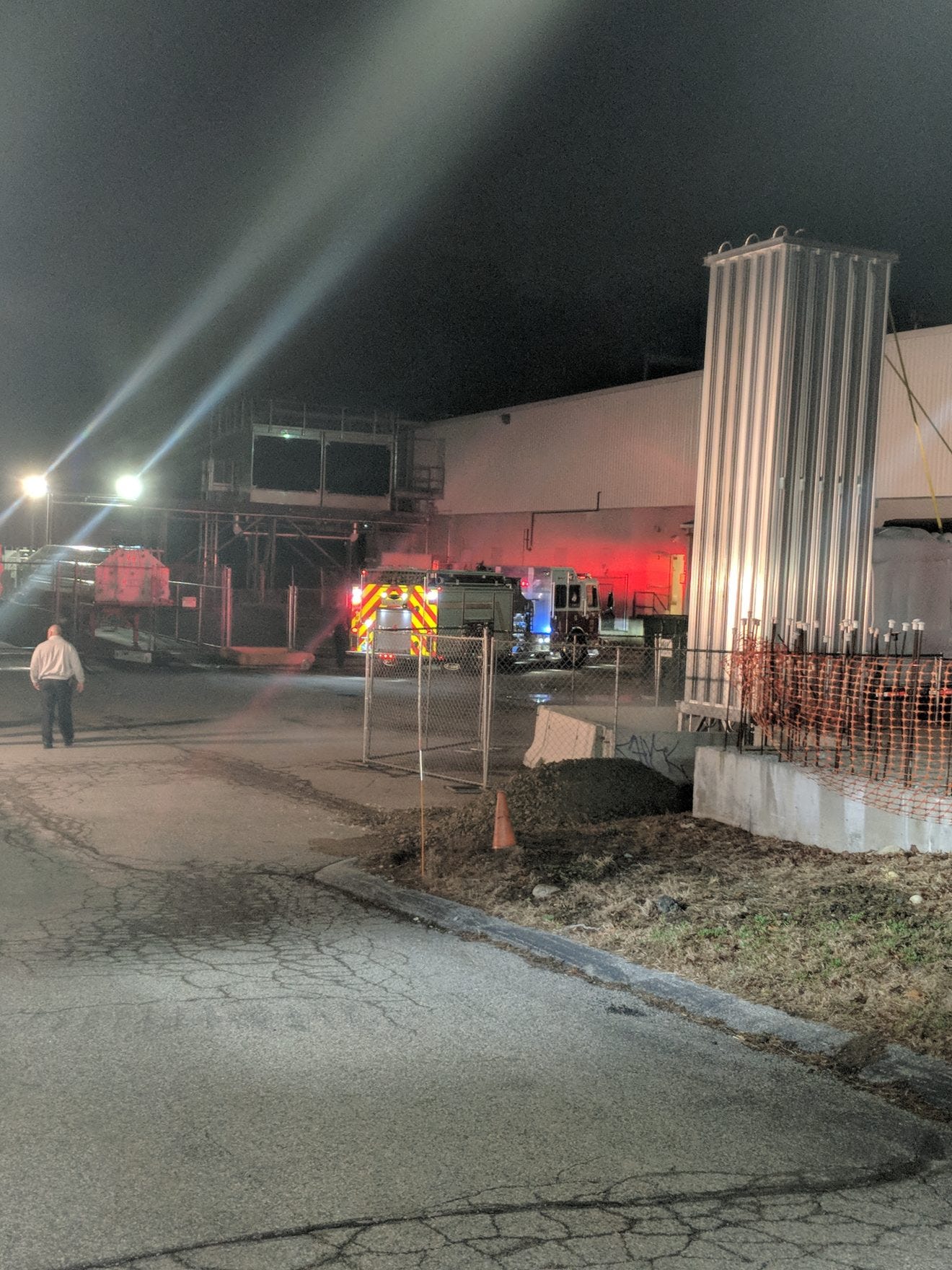 Taunton Fire Department investigating an industrial explosion