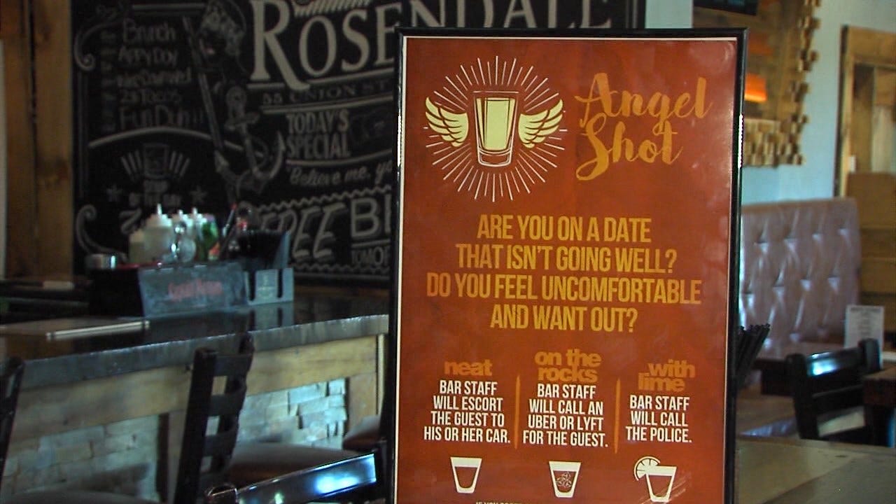 Angel shot, the drink that can get you out of a bad date