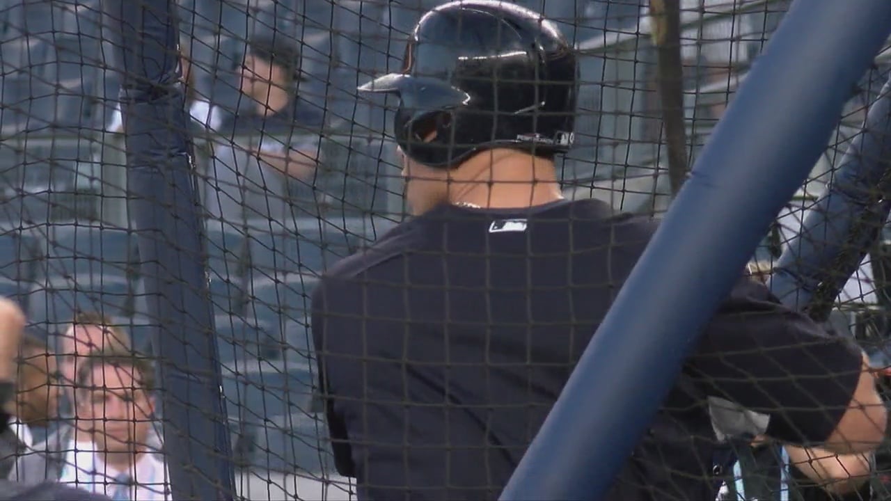 Aaron Judge Returns from Neck Injury, Hits Home Run | ABC6