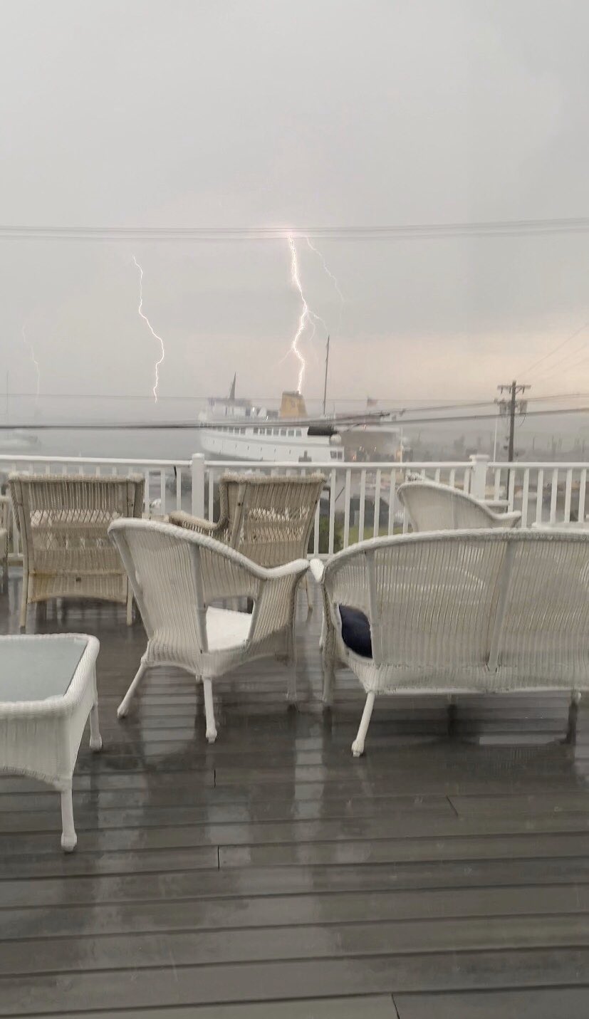 Photos: Line of strong thunderstorms crosses southern New England ...