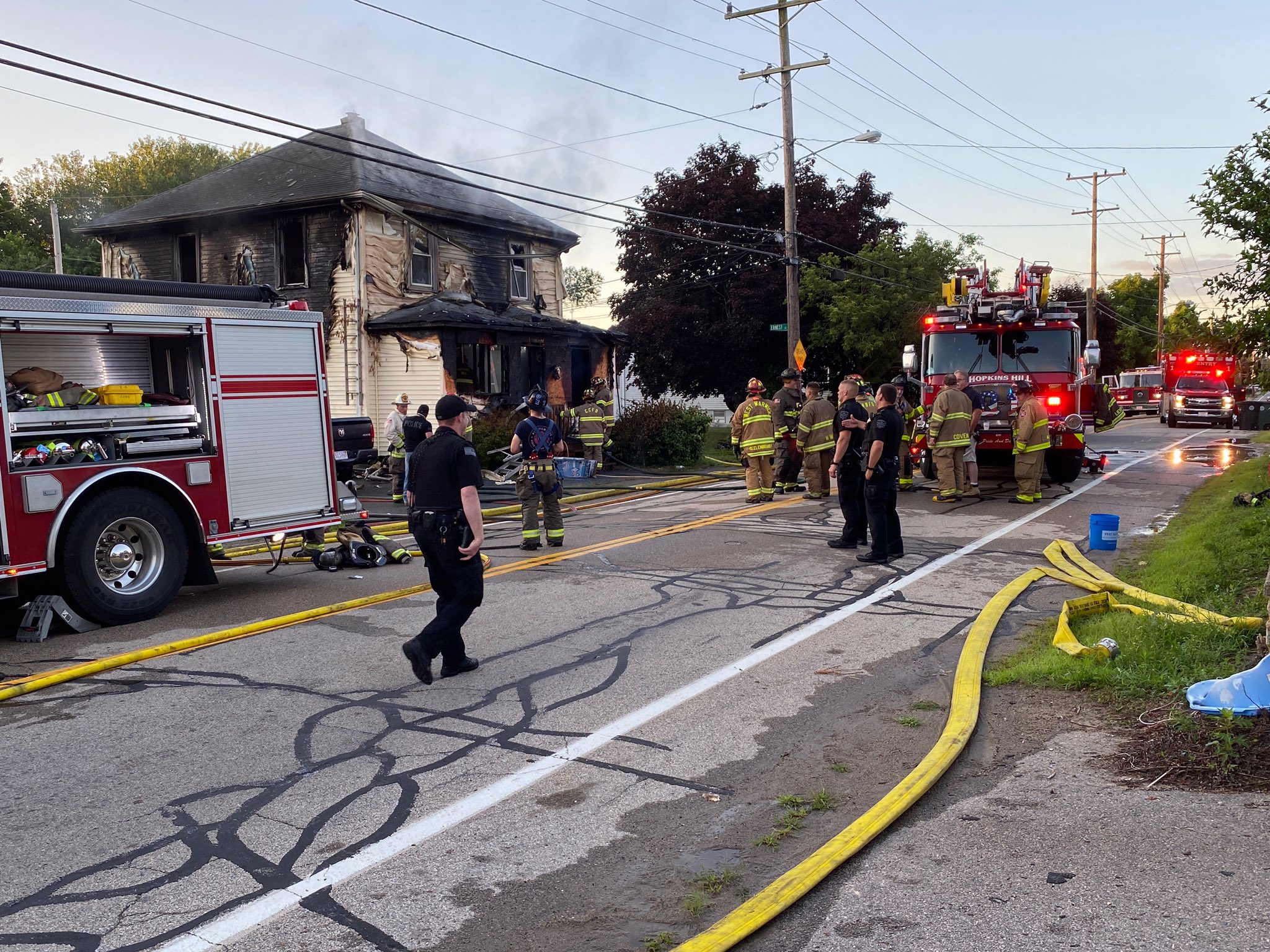 1 dead in 2-alarm fire in Coventry. | ABC6