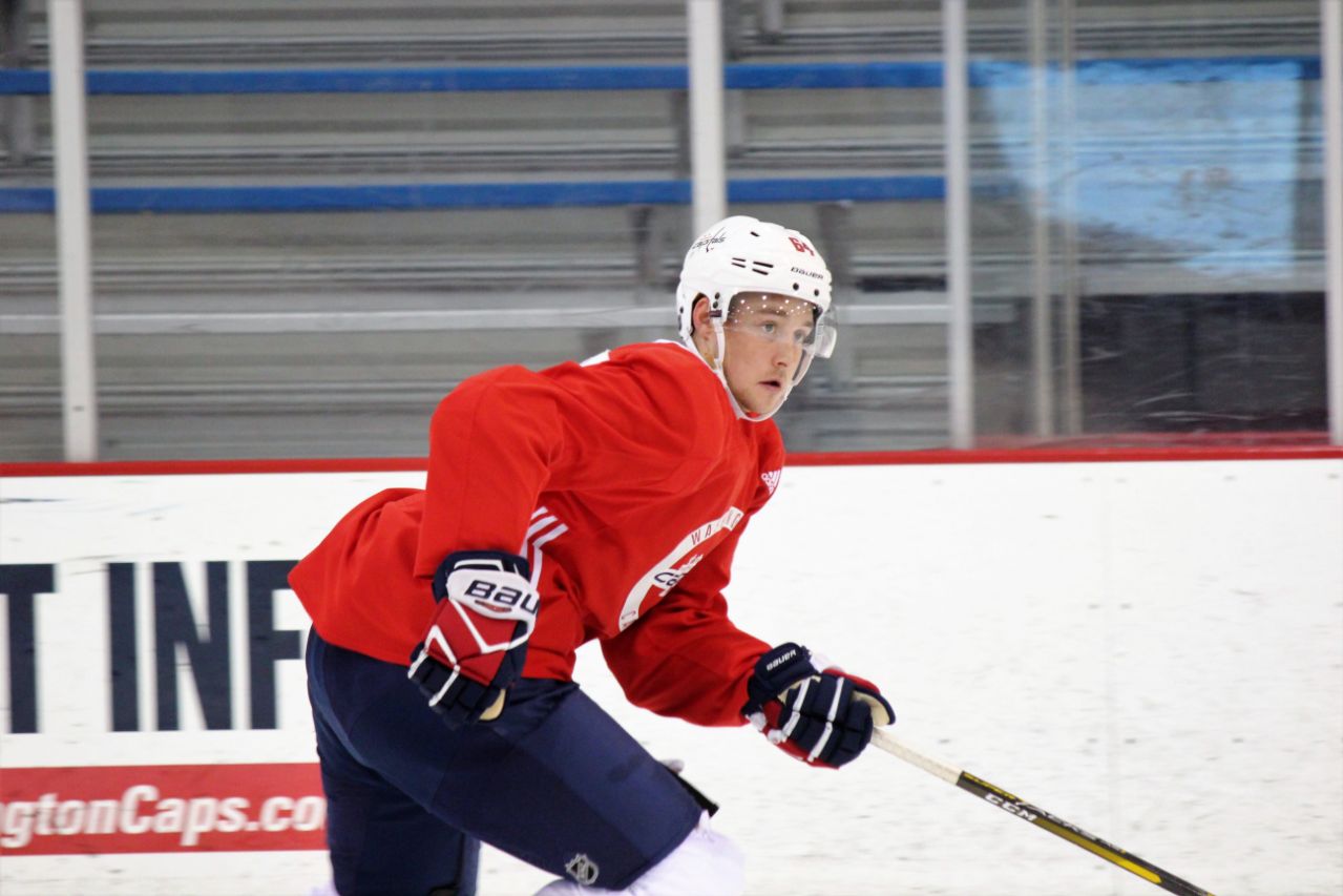 Former Providence Captain Brian Pinho Makes NHL Debut For Captials in ...