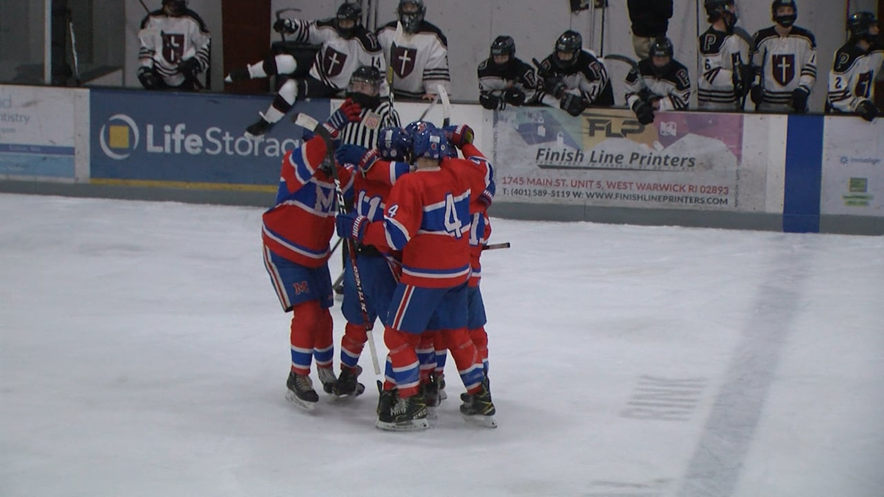 Mount Saint Charles Boys' Hockey Team Gets Big Win | ABC6