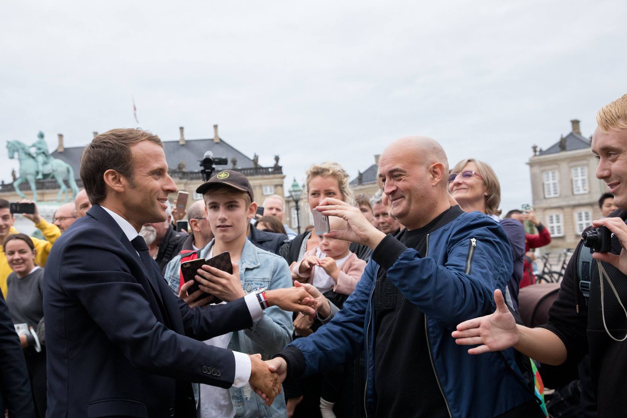 French leader Macron is slapped during visit to small town | ABC6
