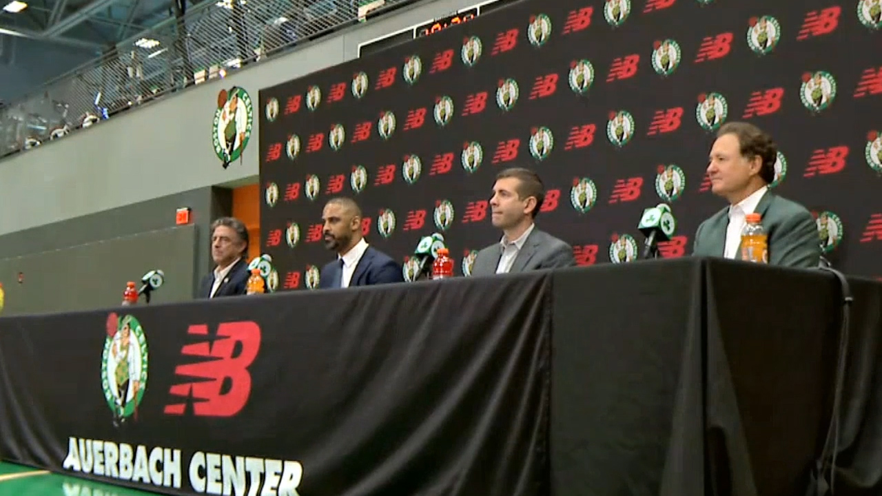 Celtics Officially Introduce Ime Udoka As 18th Head Coach | ABC6