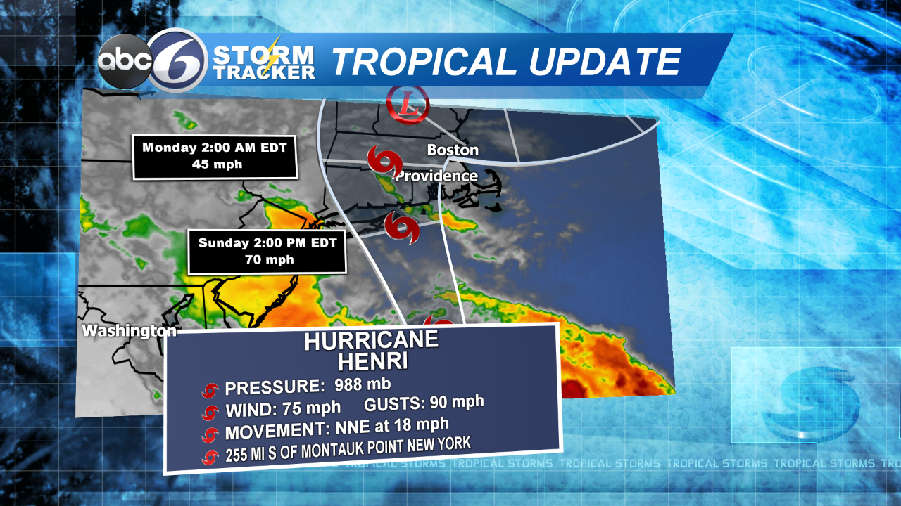 Saturday 8 PM. Update: Hurricane & Tropical Storm Warnings continue as ...
