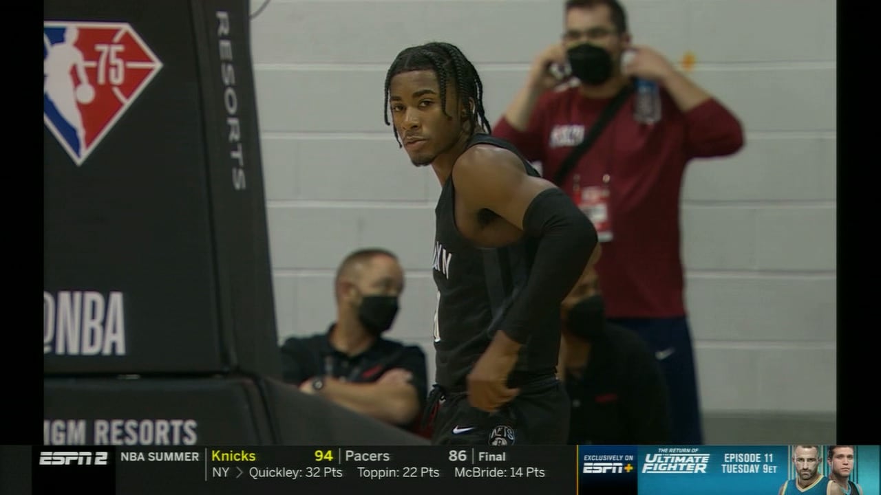 Duke Scores Seven In Nets Debut In NBA Summer League Monday | ABC6