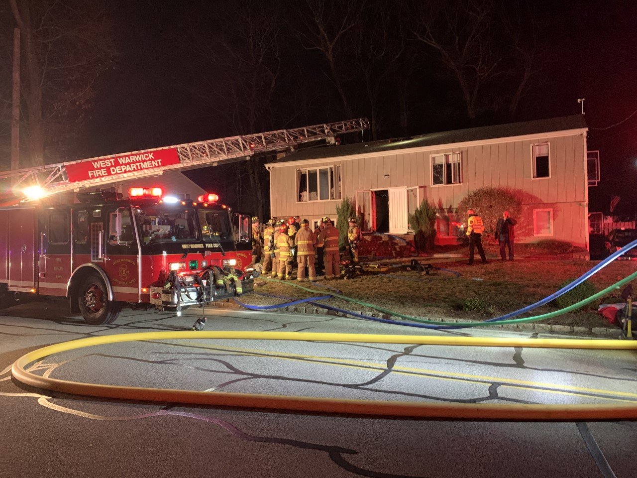 Police, fire responding to fire in West Warwick home | ABC6