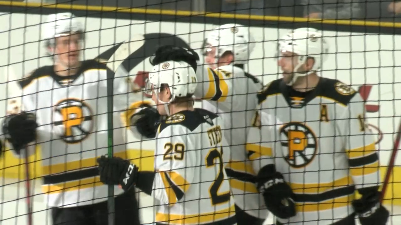 Oskar Steen Scores Overtime Game Winner for P-Bruins | ABC6