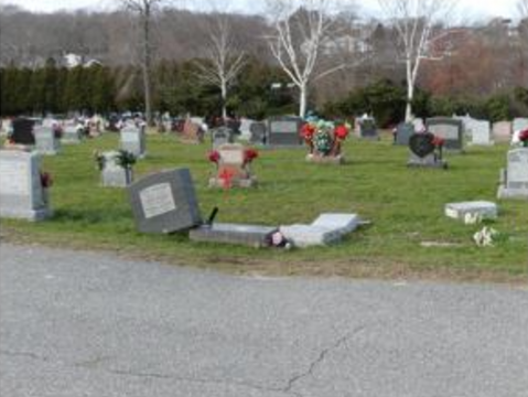 Monuments at Fall River cemetery damaged, under investigation | ABC6