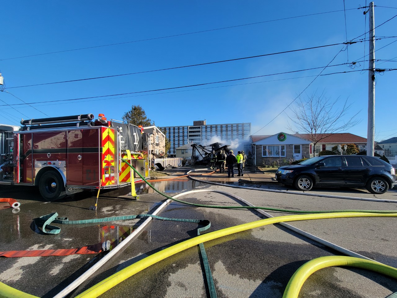 Central Falls Fire leaves garage burned to the ground | ABC6