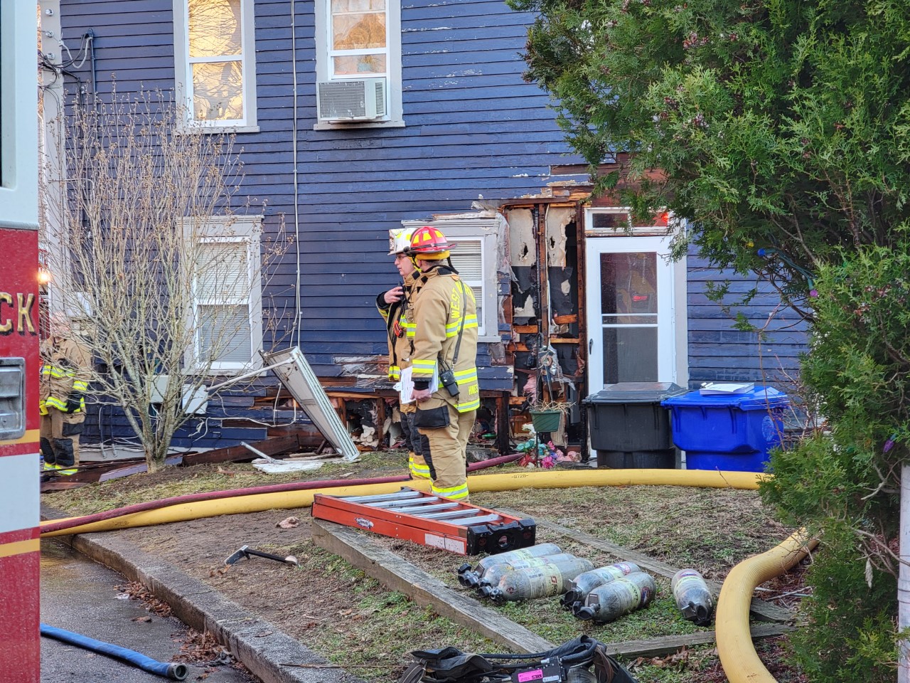 West Warwick crews tackle house fire on Sisson Street | ABC6