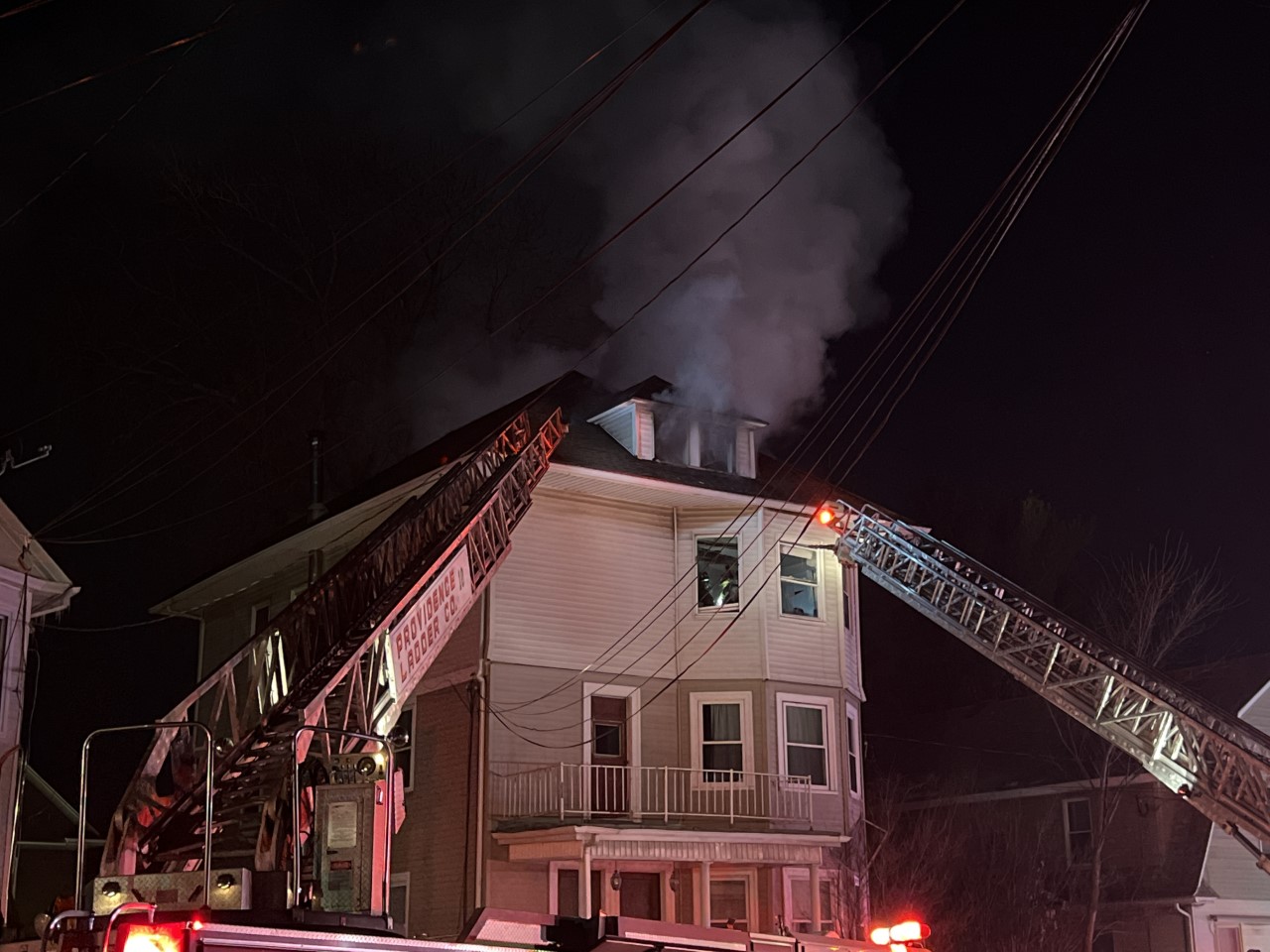 Fire at multifamily home in Cranston displaces three families | ABC6